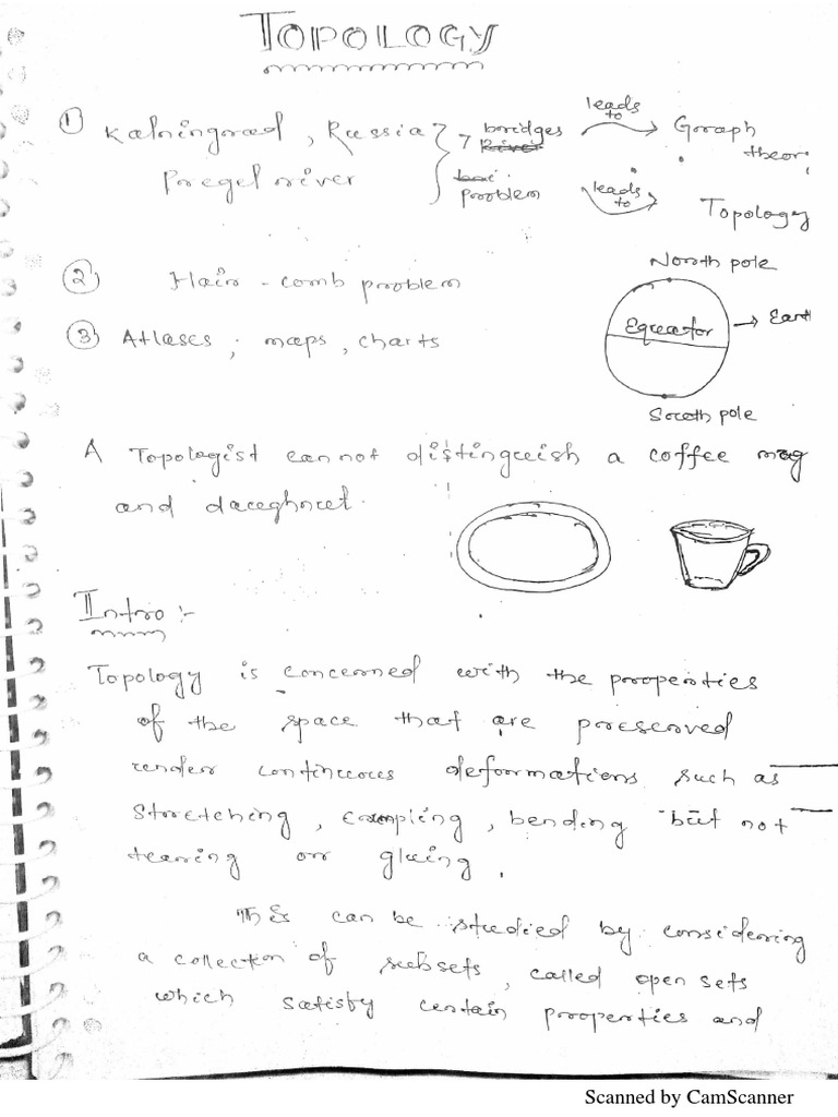 Introduction To Topology | PDF