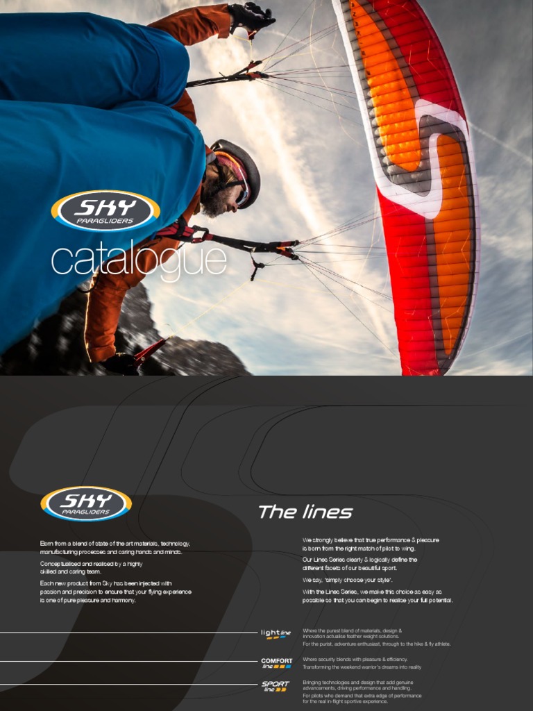 SKY Catalogue EN PDF | PDF | Gliding | Glider (Sailplane)