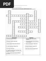 Teka Silang Kata Sejarah Malaysia F3 | PDF