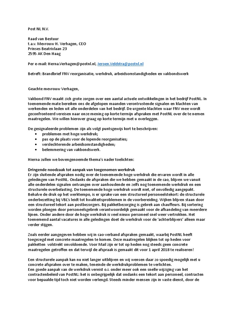 Brandbrief PDF | PDF