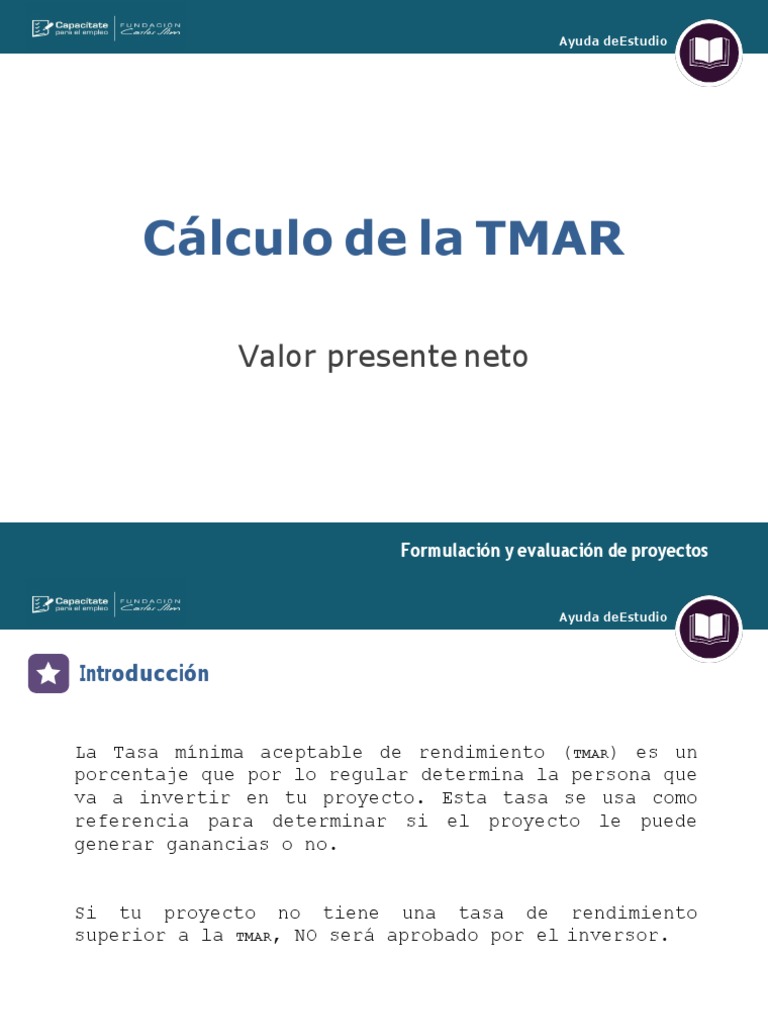 Tmar | PDF | Inflación | Precios