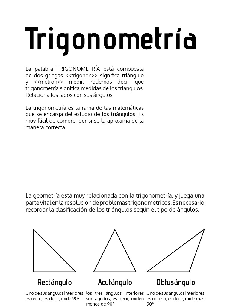 Trigonometría | PDF | Trigonometría | Triángulo