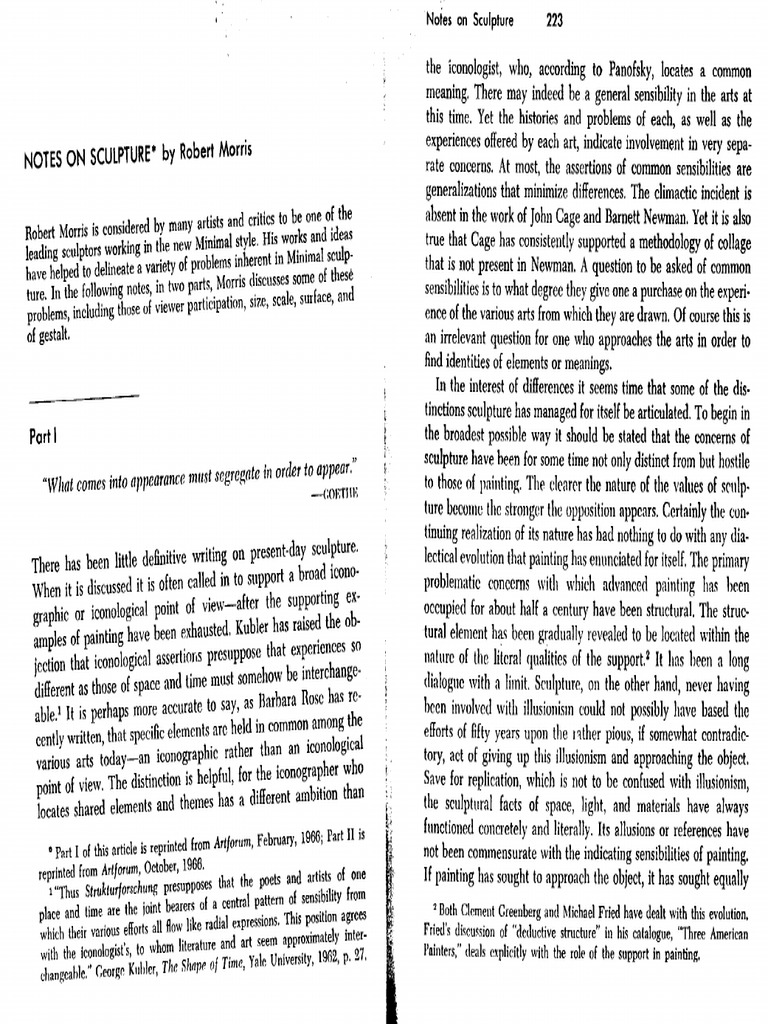 Robert Morris Notes PDF | PDF