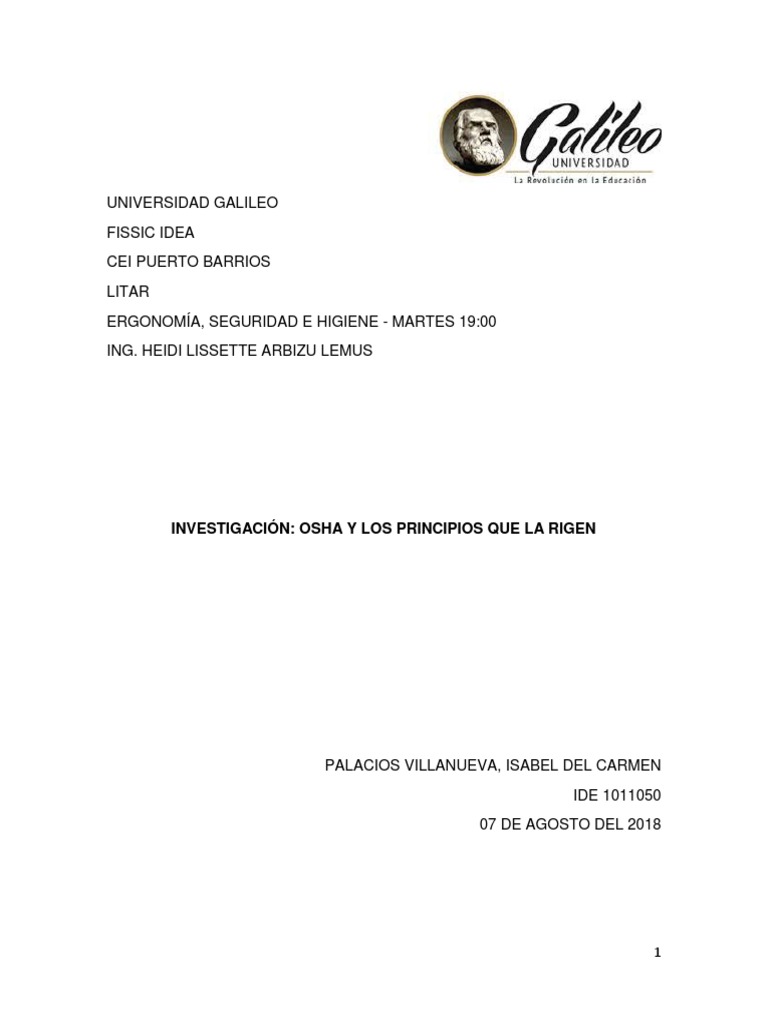 Regulaciones y Derechos de OSHA | PDF | Administración de Seguridad y ...