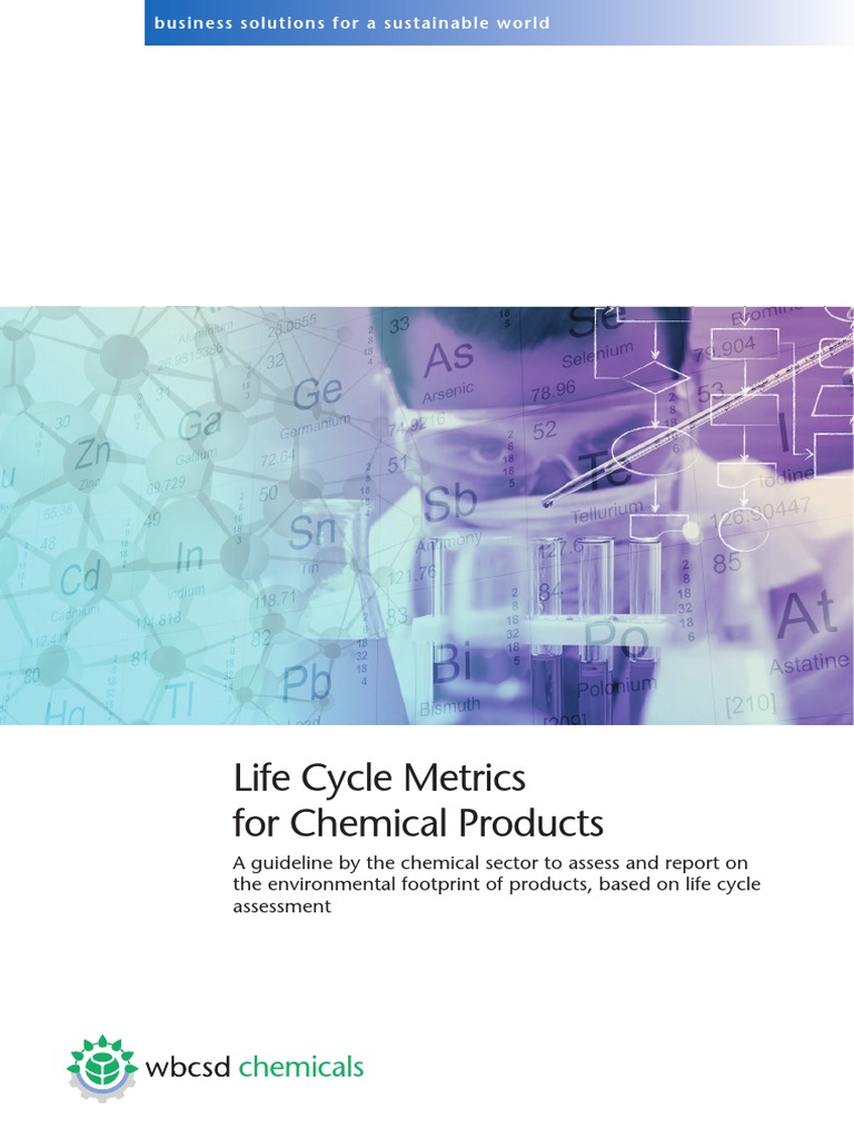 Chemical Sector Life Cycle Metrics Guidance | PDF | Life Cycle ...