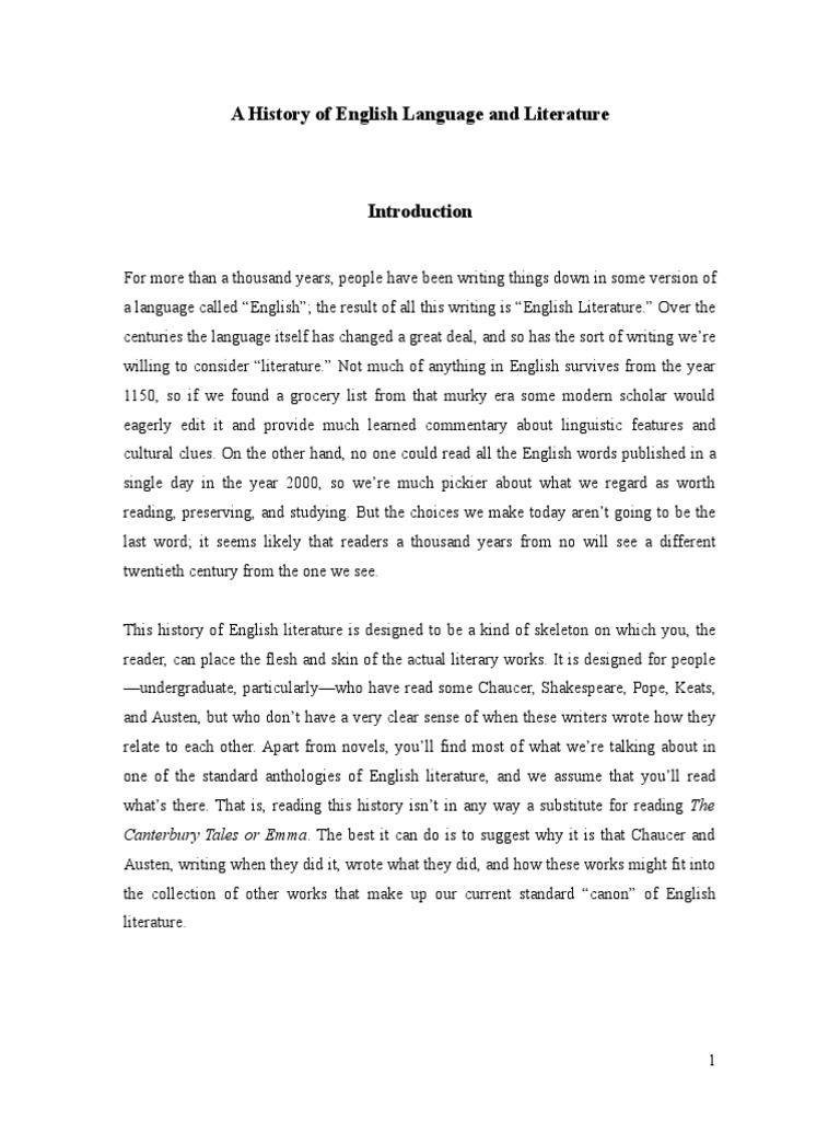 Introduction To British Literature 3 Class | PDF | Beowulf ...