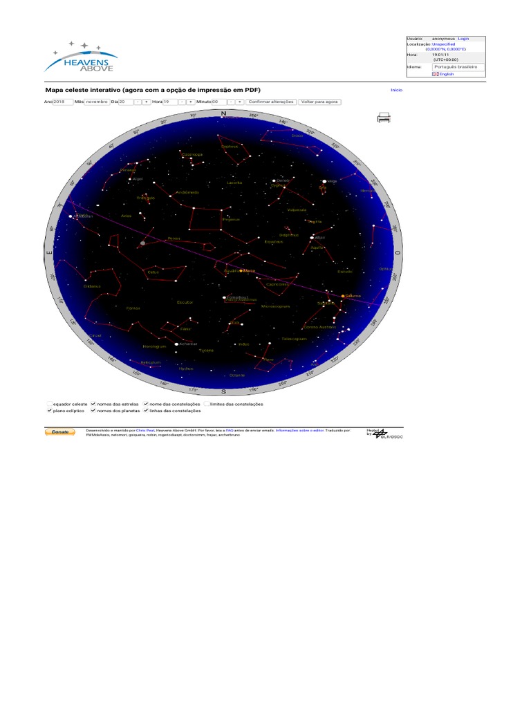 Skychart November | PDF