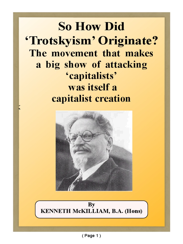Trotskyism U | PDF | Leon Trotsky | Joseph Stalin