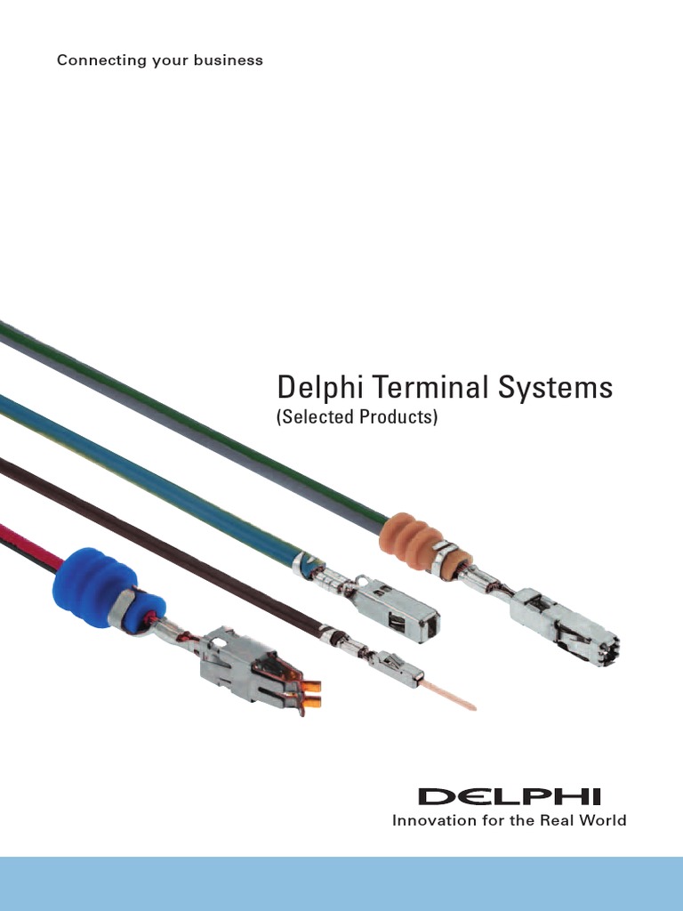 Delphi Terminal Systems 2010 LR PDF | PDF | Manufactured Goods | Equipment