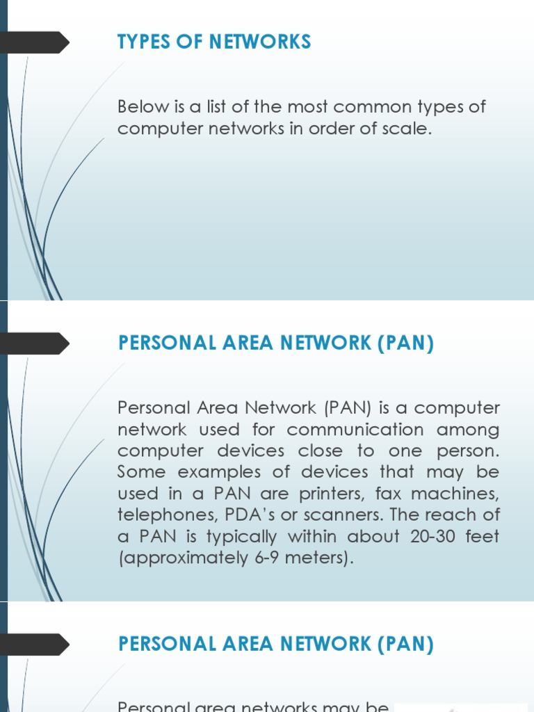 Types of Networks: Below Is A List of The Most Common Types of Computer ...
