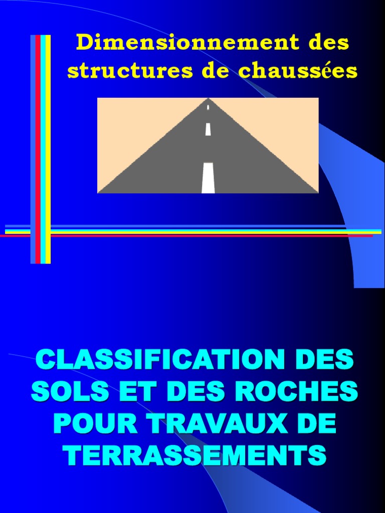 Dimensionnement Des Structures de Chaussées - Sol | PDF | Argile | Calcaire