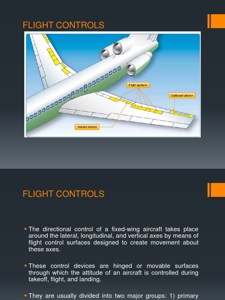 Aircraft Systems - Flight Controls | PDF | Flight Control Surfaces ...