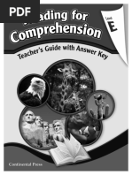 G6 Reading Comprehension | PDF | Teaching Methods & Materials