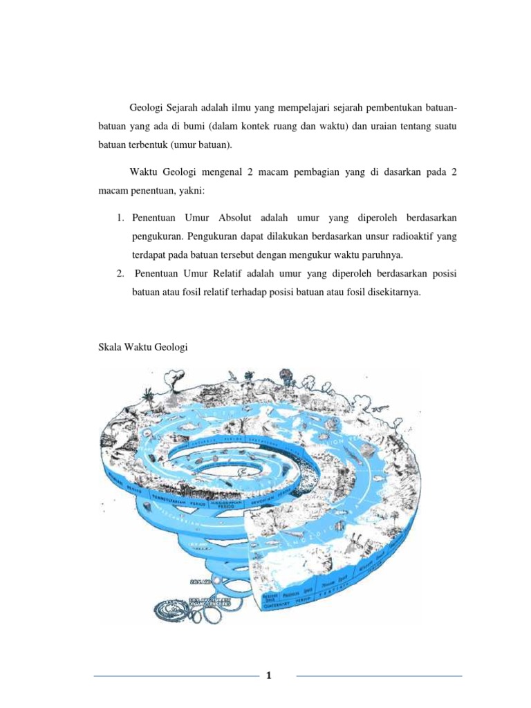 Geologi Sejarah Adalah Ilmu Yang Mempelajari Sejarah Pembentukan Batuan ...