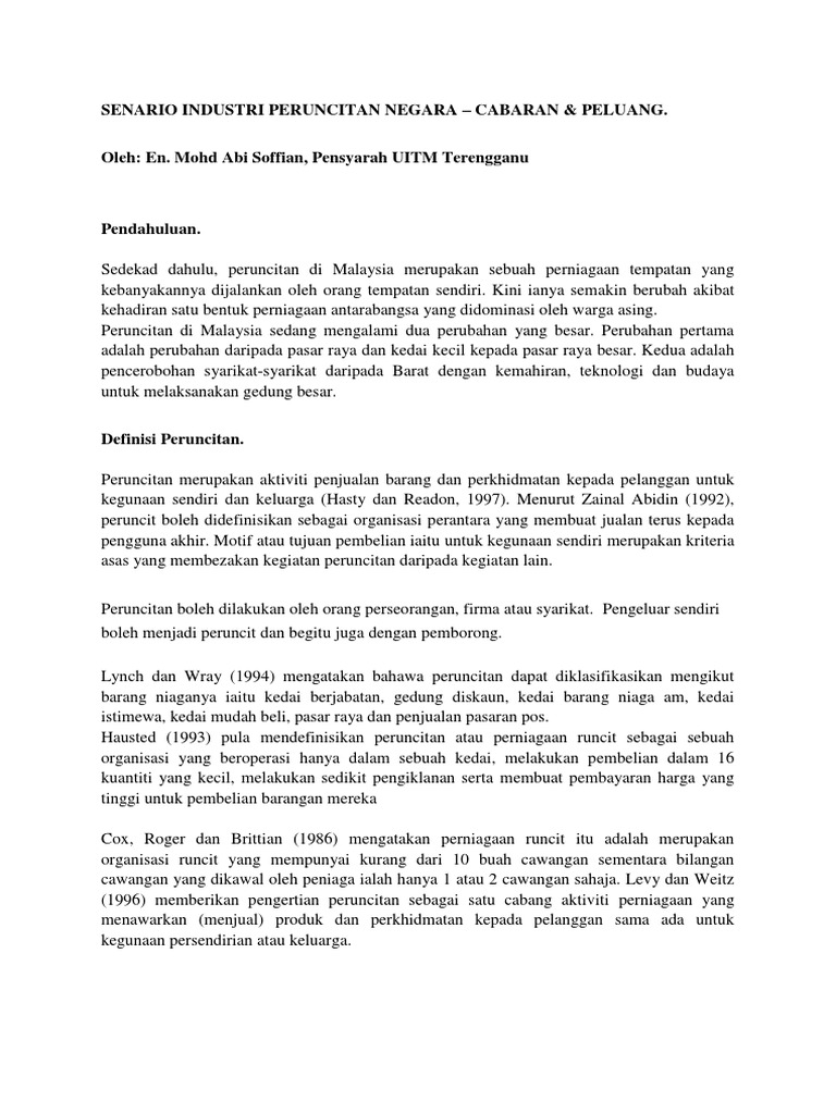 Cabaran Peruncitan | PDF