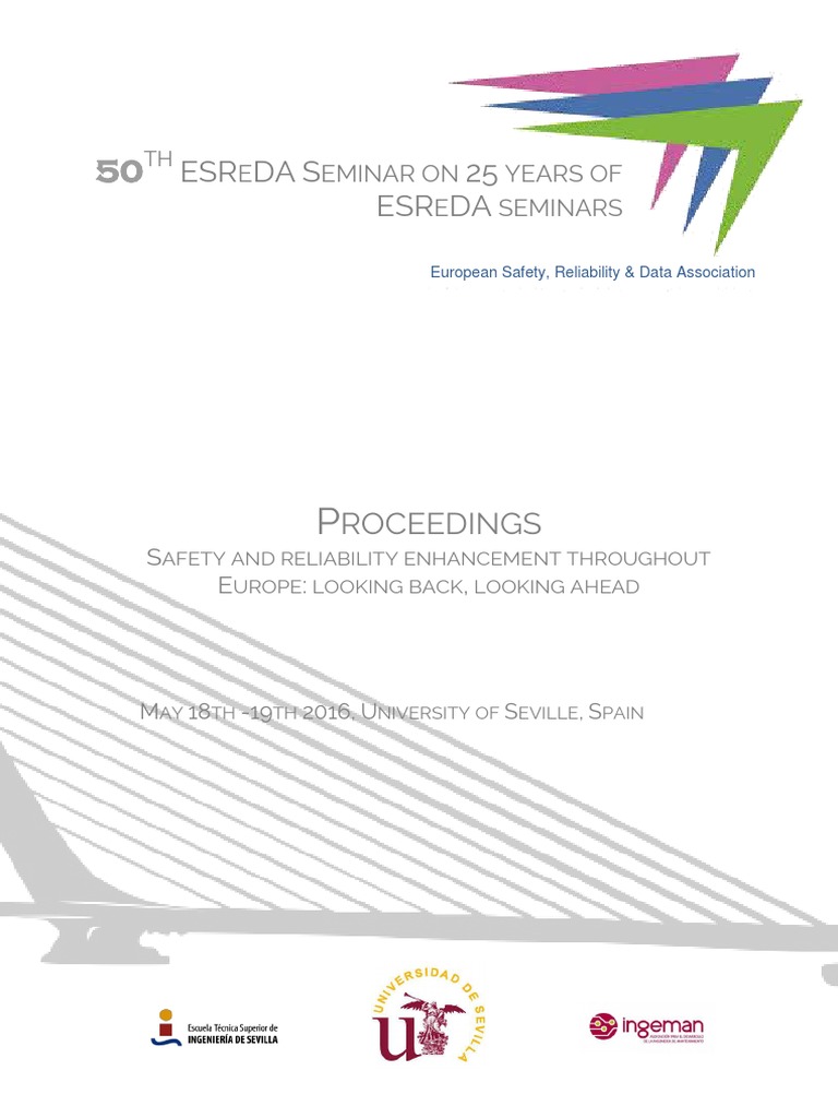 Esreda. 50th ESReDA Seminar Proceedings | PDF | Reliability Engineering | Computer Security