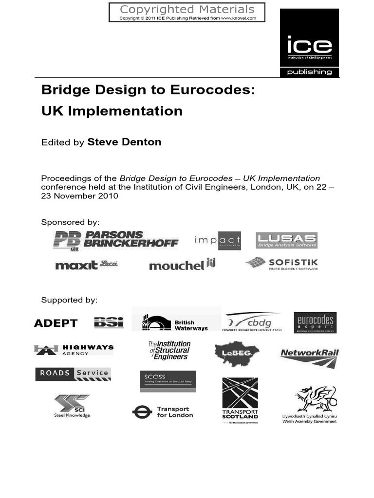 (Construction Process and Proje) Denton, Steve-Bridge design to ...