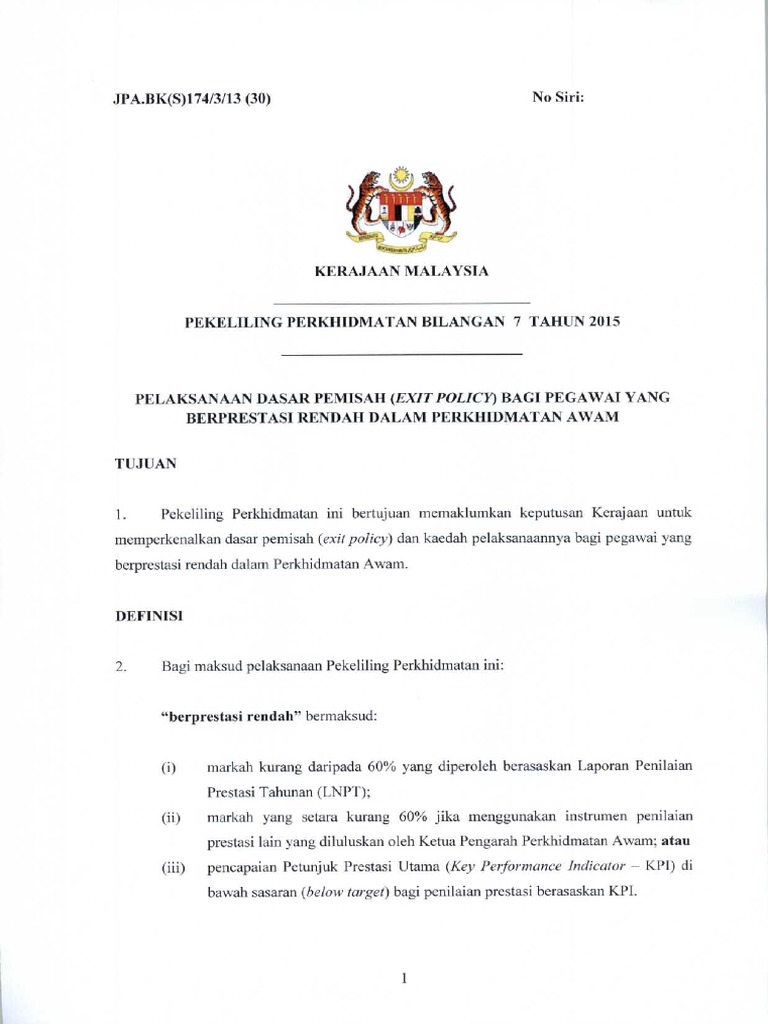 Pelaksanaan Dasar Pemisah PDF | PDF