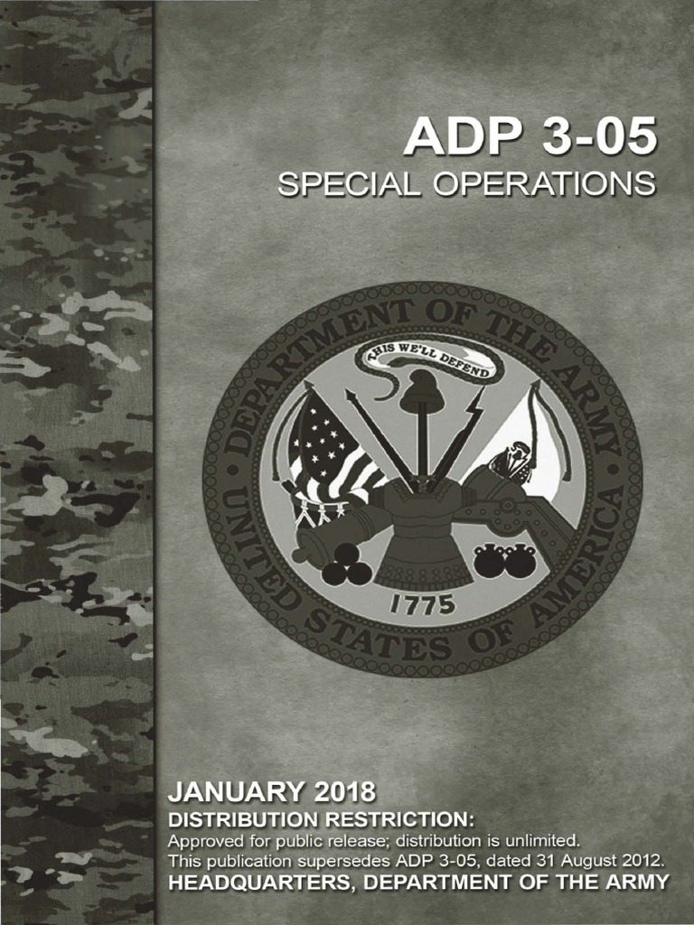 Adp 3-05 | PDF | United States Special Operations Command | United ...