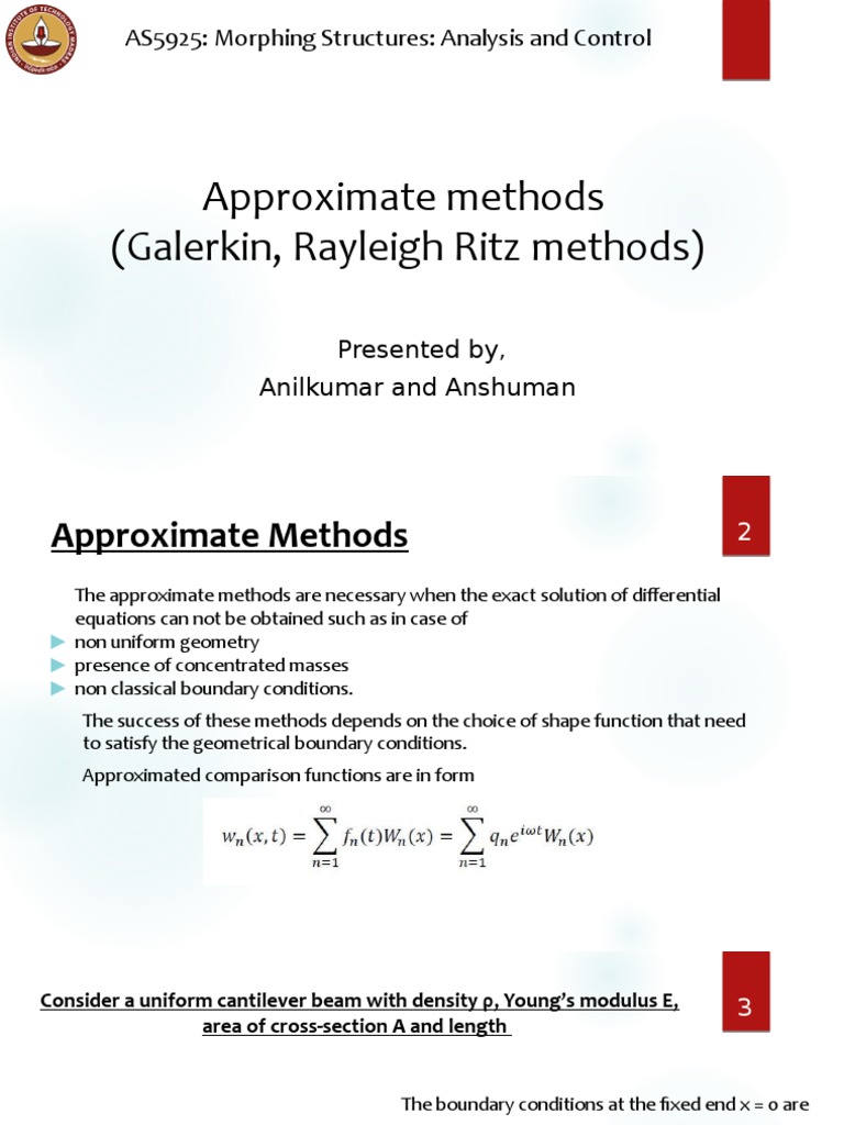 Approximate Methods | PDF | Mathematical Concepts | Physics