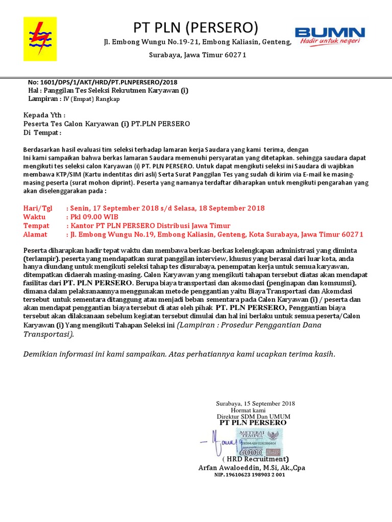 Pt. PLN Persero | PDF