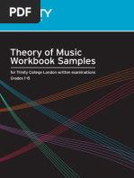 Trinity Grade 1 Theory Workbook (1) (1) | PDF | Scale (Music) | Chord ...