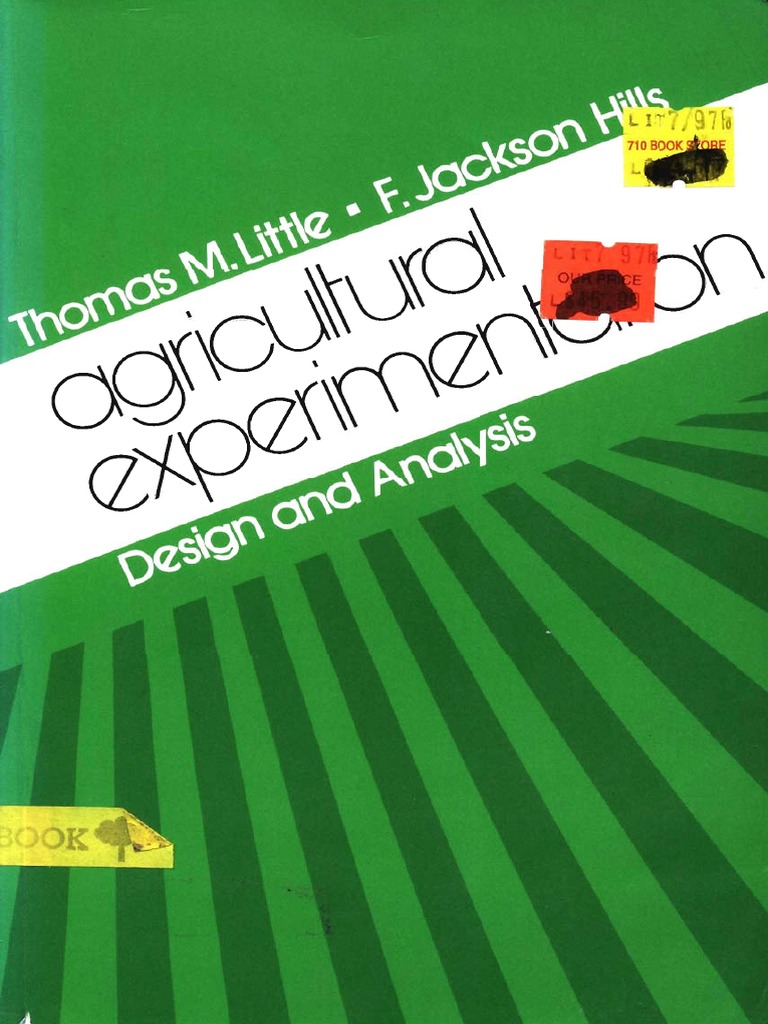 Agricultural Experimentation | PDF | Design Of Experiments | Statistics