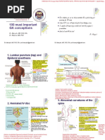 01 Anatomy Shelf Notes | PDF | Ankle | Knee