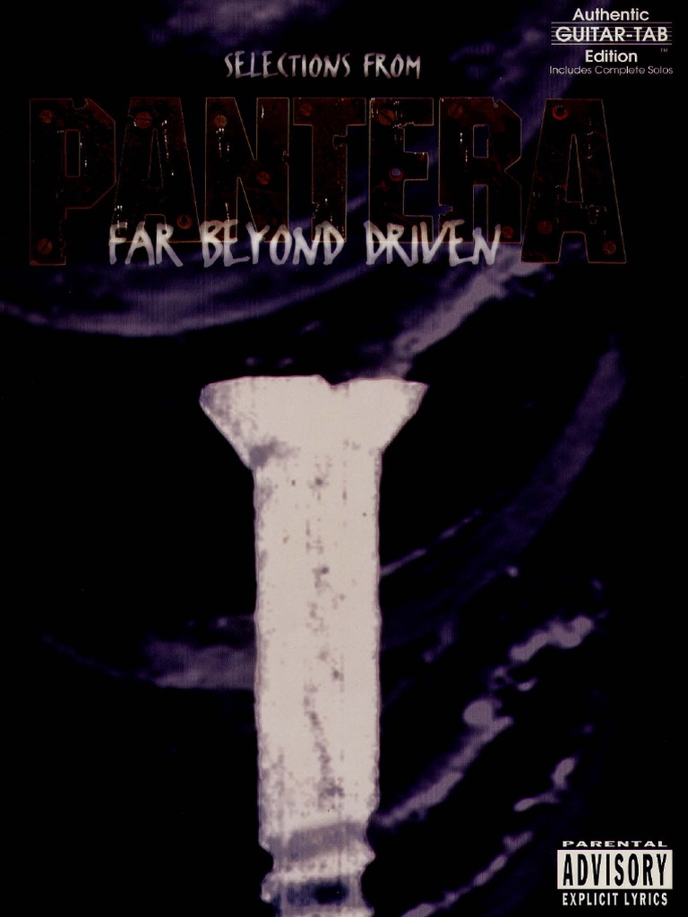 Pantera - Far Beyond Driven | PDF