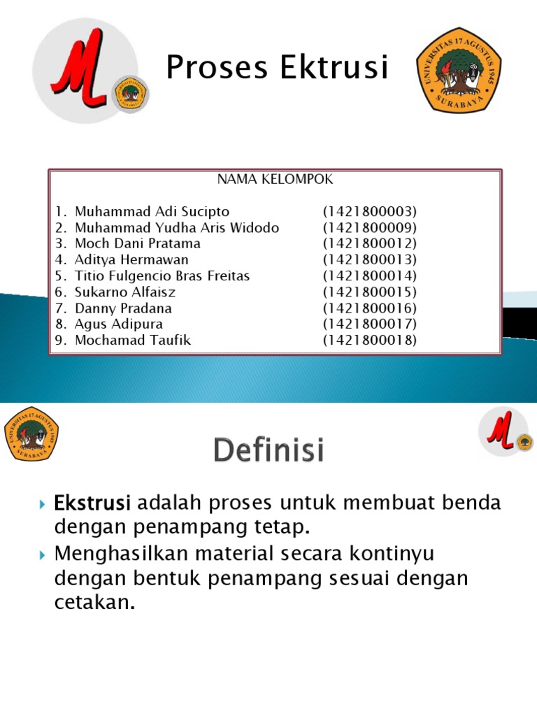 Proses dan Jenis Ekstrusi Logam | PDF | Teknologi & Rekayasa