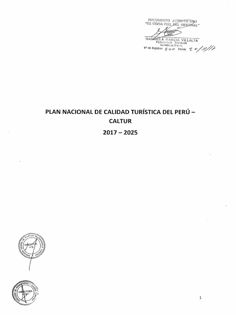 Caltur 2017 2025 PDF | PDF