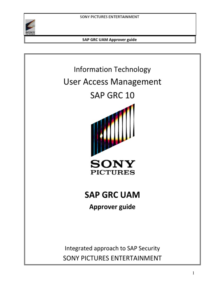 SAP User Access Review - Direct Supervisor & Role Owner Quick Reference ...