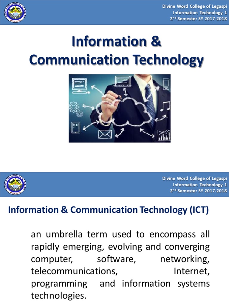 Information & Communication Technology | PDF | Information Technology ...