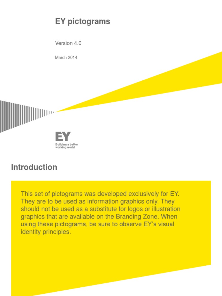 EY Pictogram Guide: A Visual Collection of Icons Developed Exclusively ...