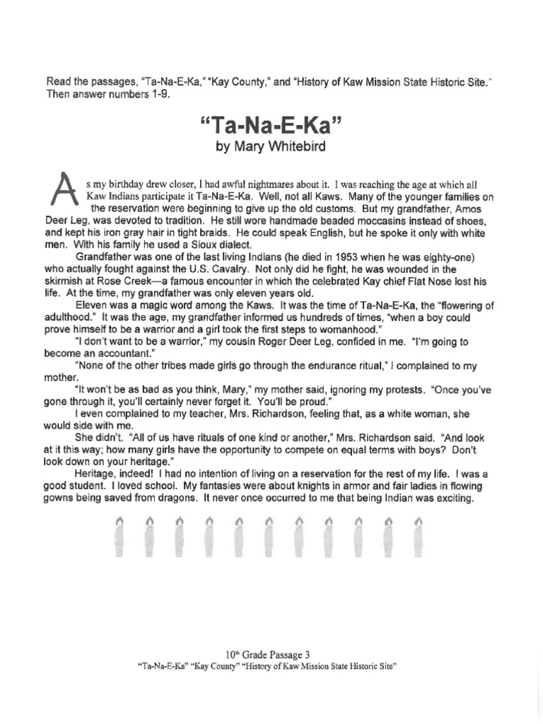Ta-Na-E-Ka Passages PDF | PDF