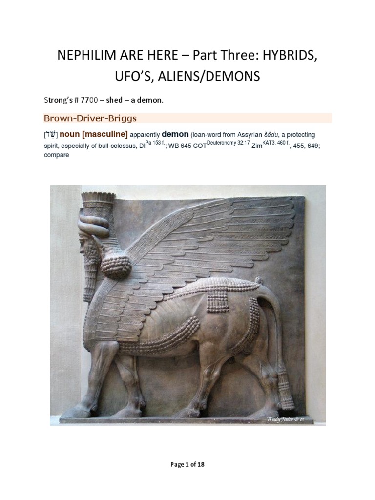 Nephilim, Hybrids, and UFOs Unveiled | PDF | Religion And Belief