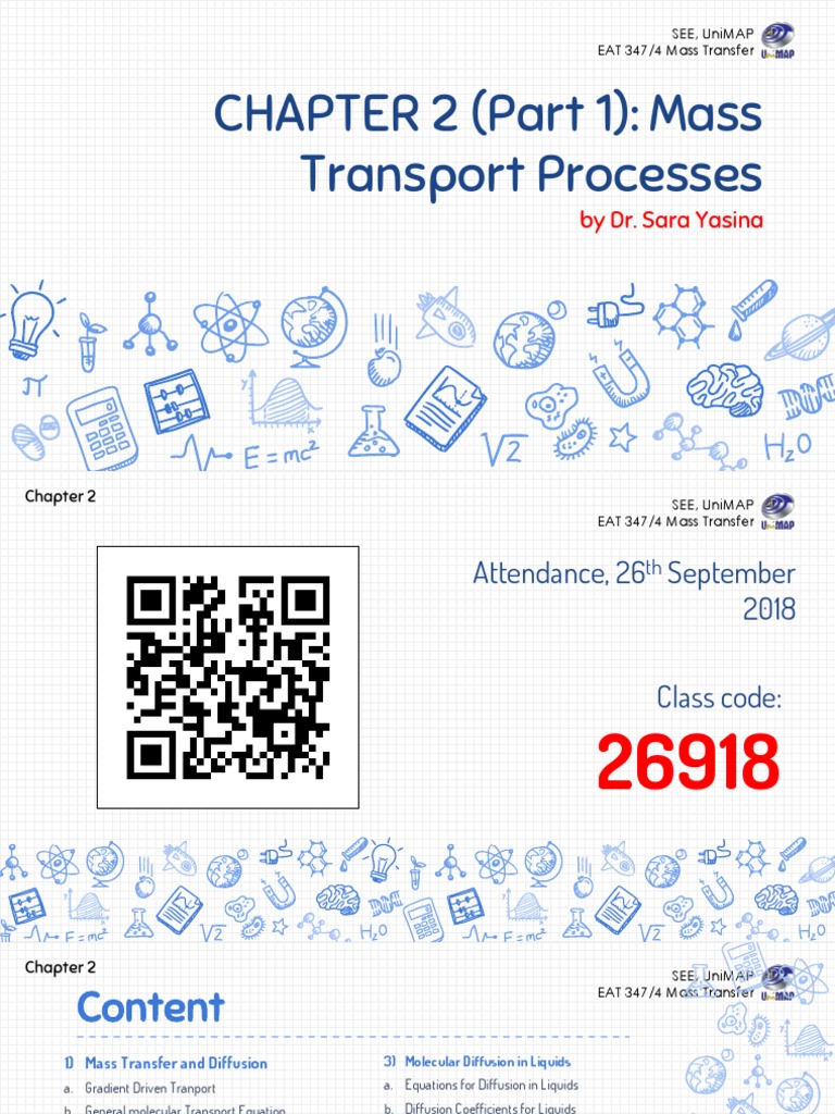 CH 2 Part 2 - Molecular Diffusion in Gas | PDF | Diffusion | Gases
