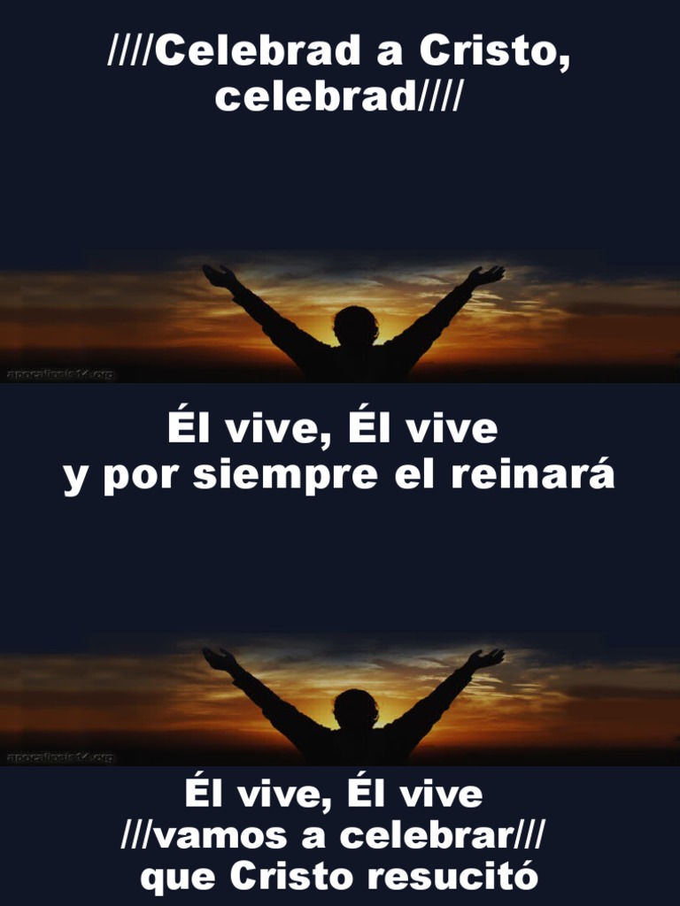 Celebrad A Cristo, Celebrad | PDF