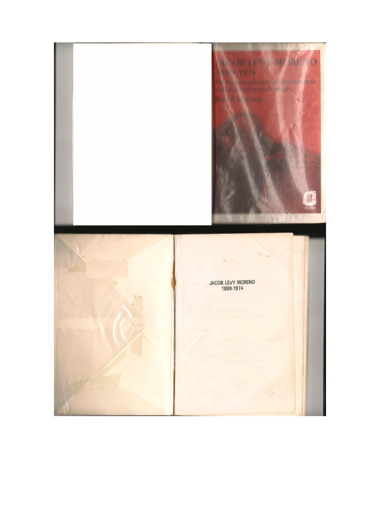 J. L. Moreno Psicodrama | PDF