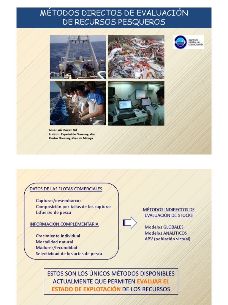 Recursos Pesqueros | PDF | Muestreo (Estadísticas) | Observación científica