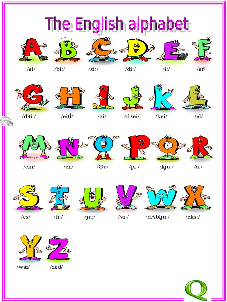 English Alphabet Spelling Guide | PDF