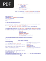 Executor-Letter Template Word Format | PDF | Will And Testament | Fiduciary