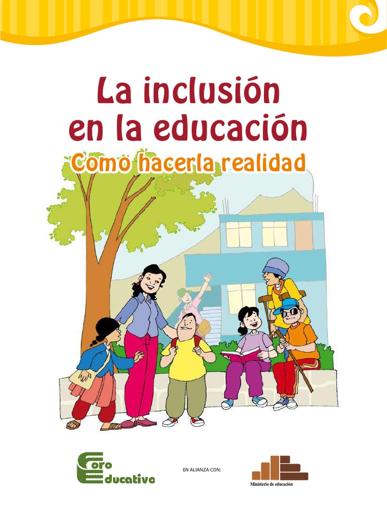 Inclusión Educativa: Hacia la Realidad | PDF | Invalidez | Igualdad social
