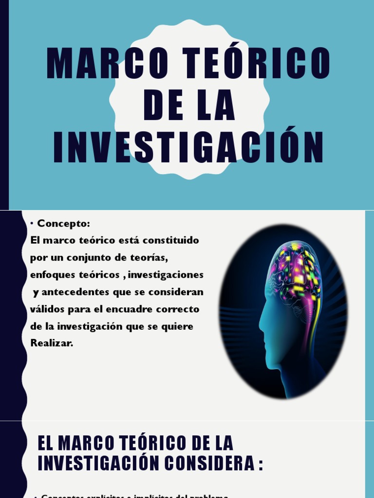 Marco Teórico de La Investigación | PDF | Teoría | Conocimiento