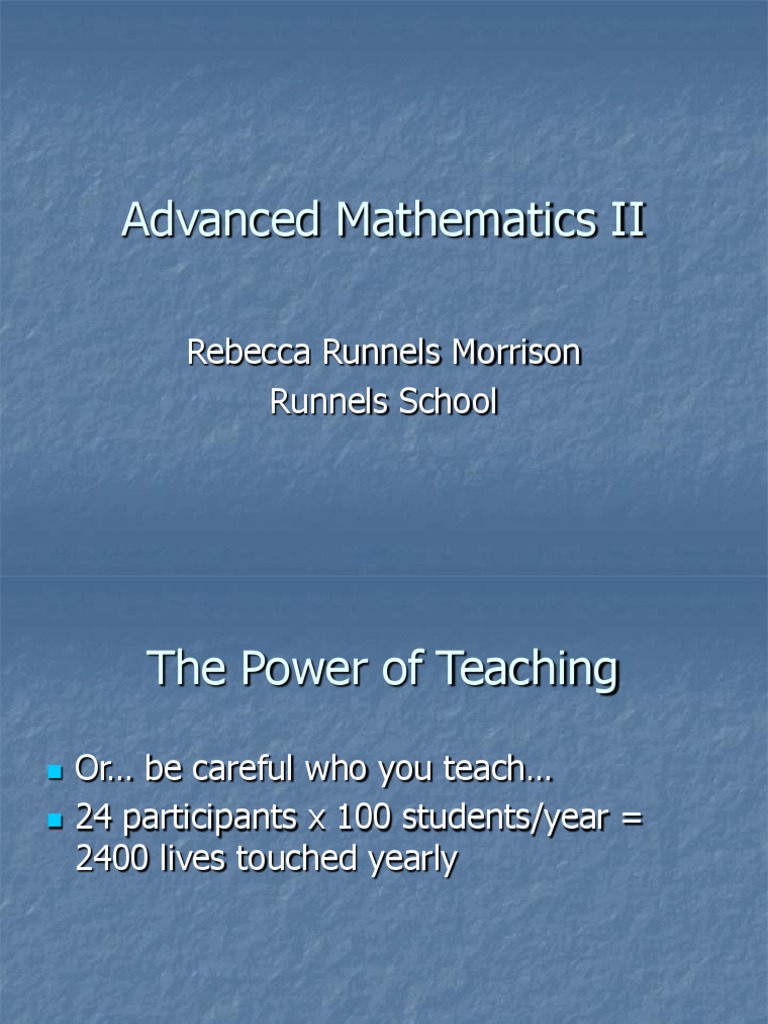 Advanced Mathematics II | PDF | Trigonometric Functions | Function ...