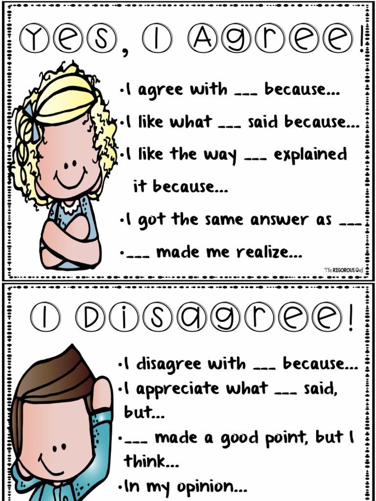 Accountable Talk Posters | PDF