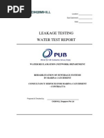 Hydrostatic Test Report Form | PDF