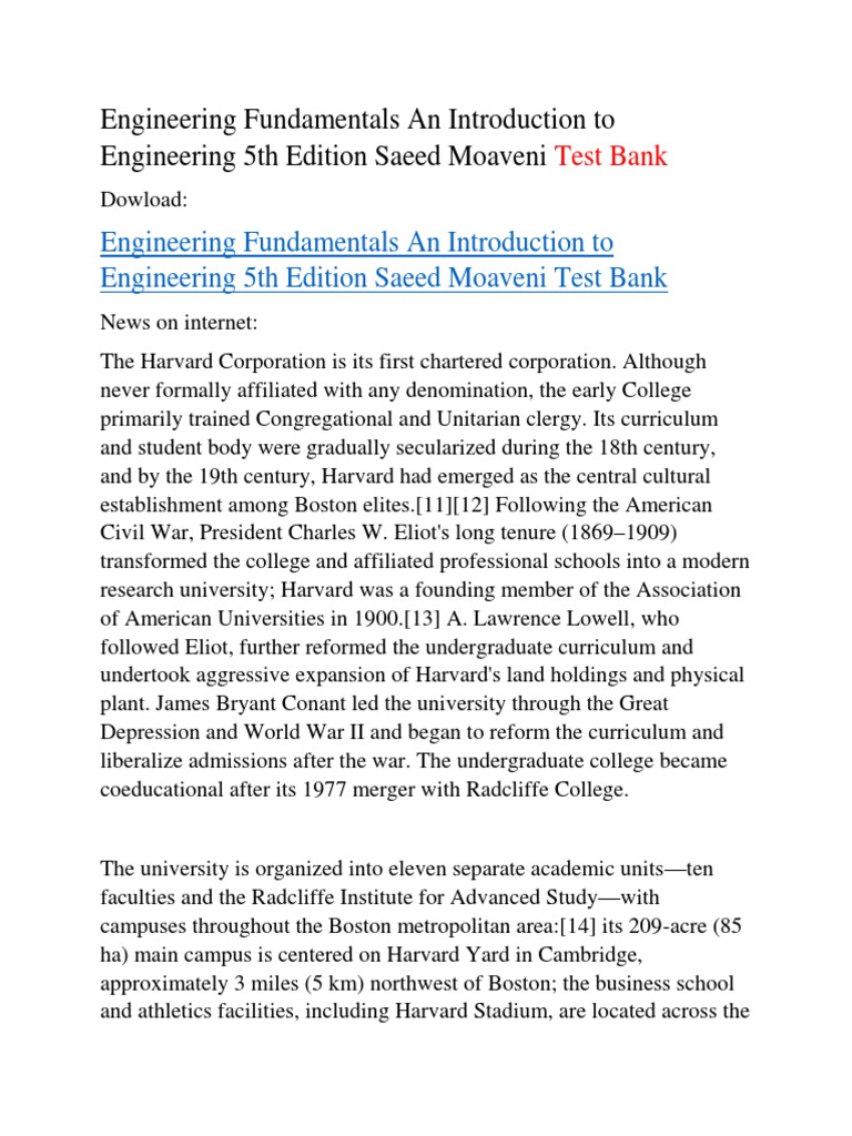 Engineering Fundamentals An Introduction To Engineering 5th Edition ...