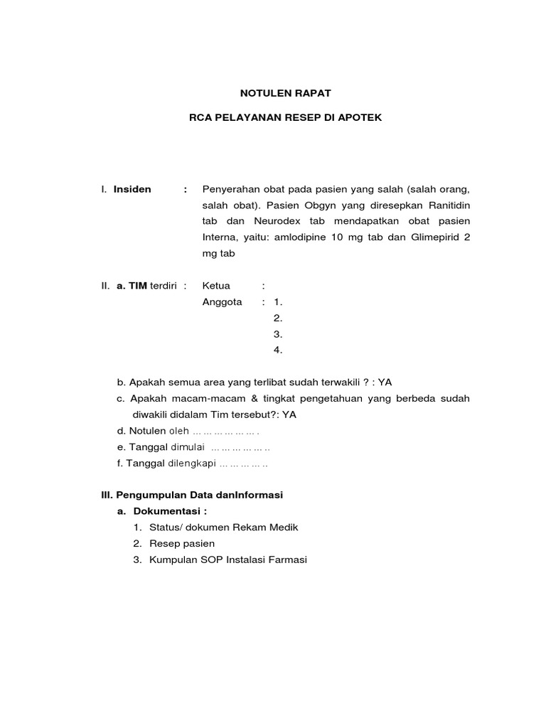 Dokumen Pokja PMKP | PDF