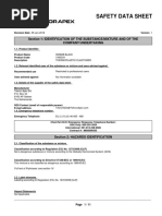 Black Powder Safety Data Sheet | PDF | Explosive Material | Gunpowder